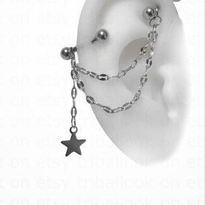Industrial Piercing, Industrial Bars, Piercing Jewelry, Stainless ...