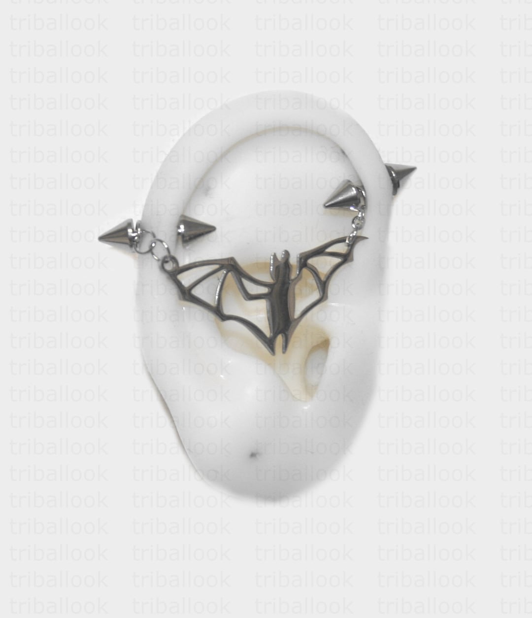 Industrial Piercing Jewelry With Bat and Spike Ends - Etsy