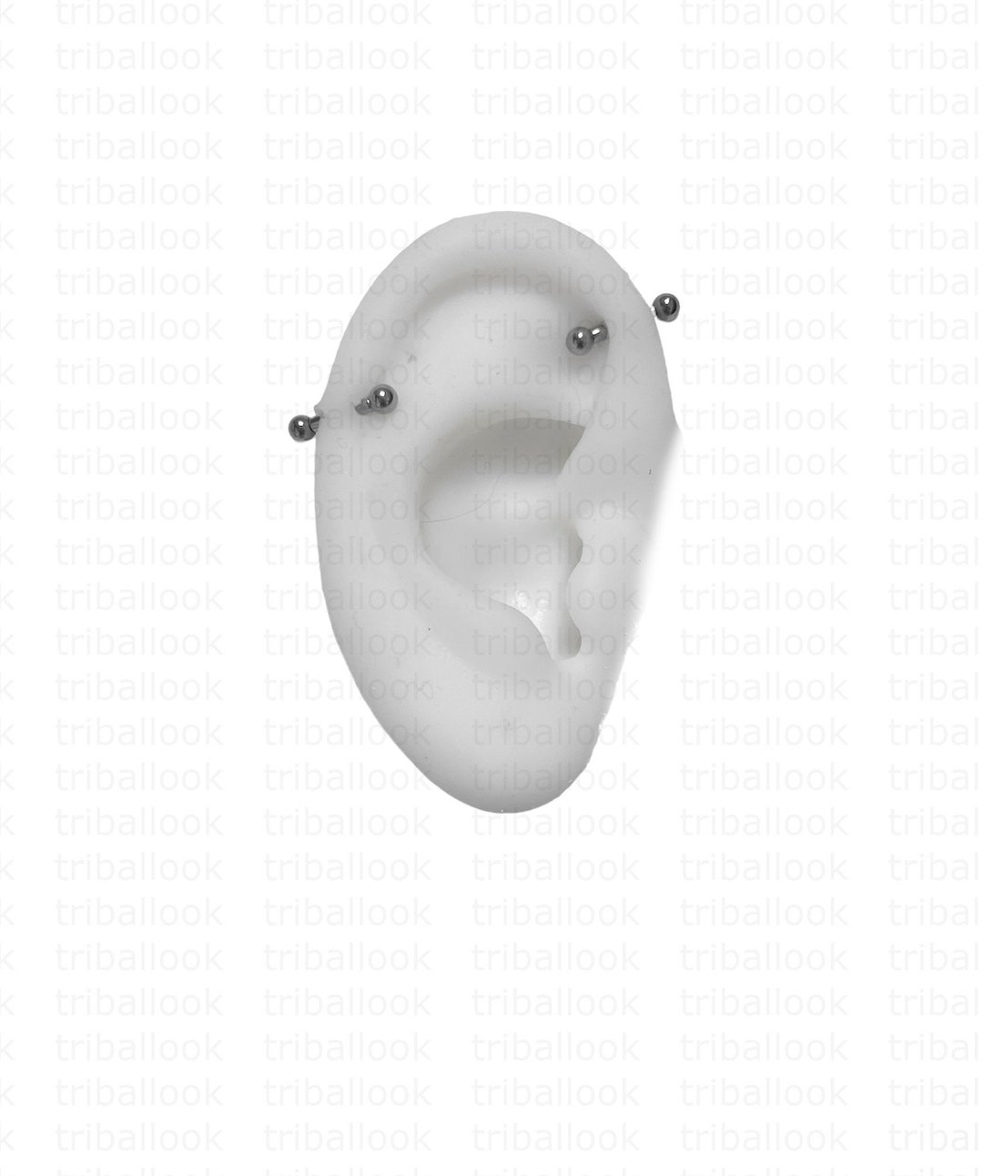 Industrial Type Piercing Jewelry, Made of G23 Titanium, Internal Thread ...