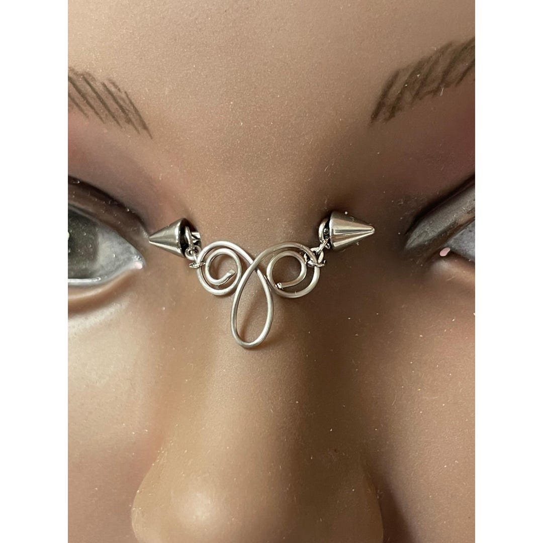 Bridge Piercing Jewelry , Bridge Piercing Barbell, With or Without the ...