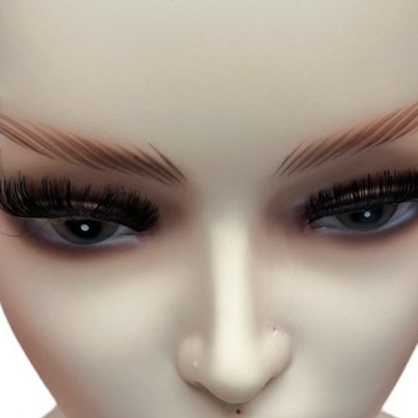 Fake Eyebrow Piercing - Etsy