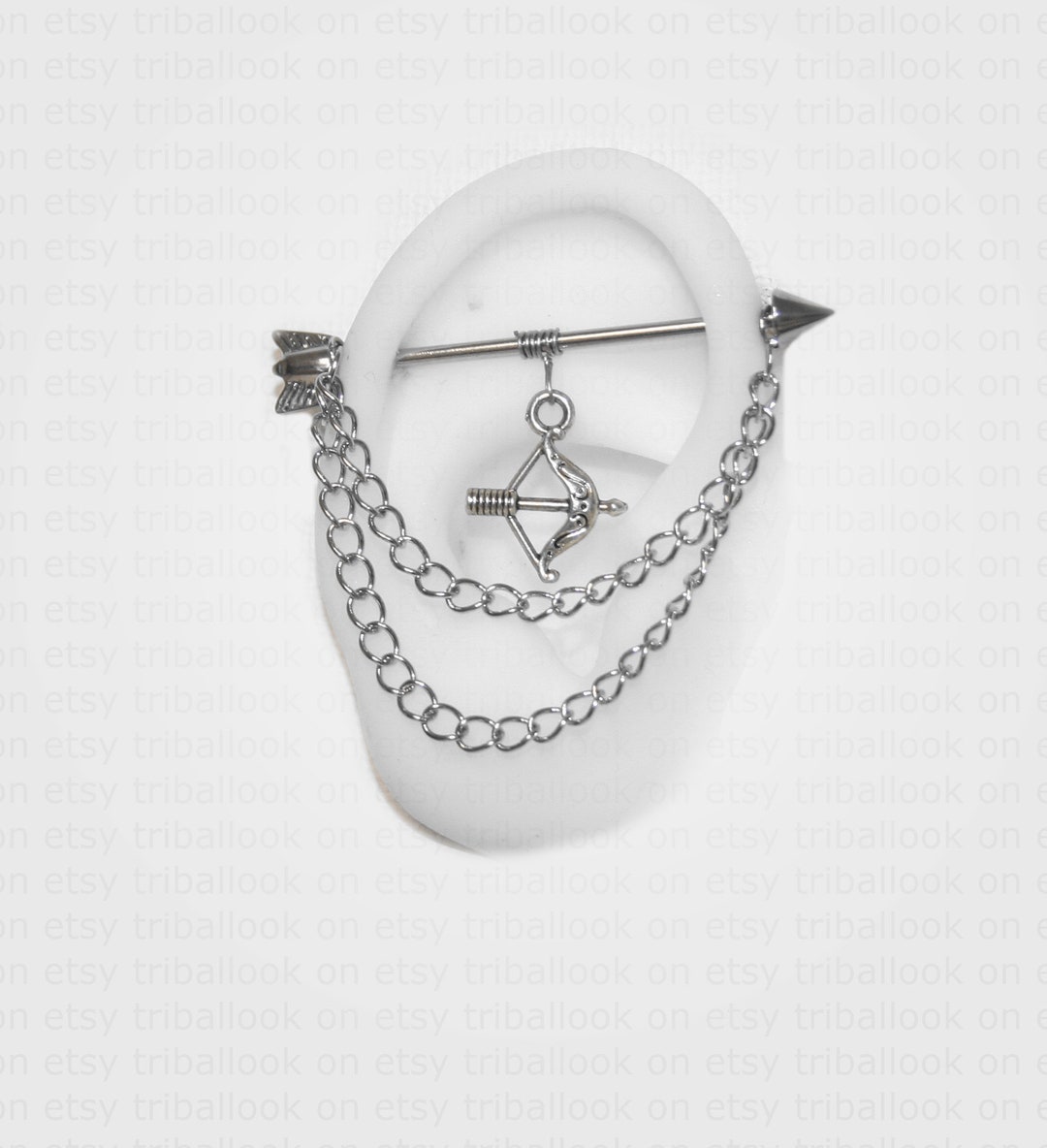 Arrow, Industrial Barbell, Industrial Piercing, Jewelry, Industrial Bar ...