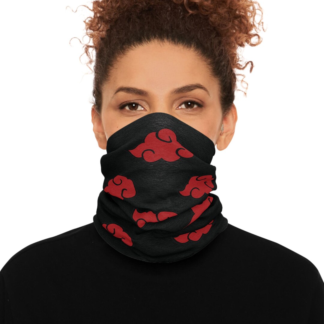 Naruto Akatsuki Itachi Tube Scarf: Anime Neck Warmer - Etsy UK
