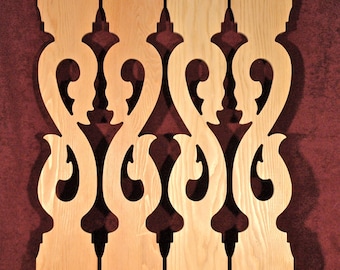 Porch Balusters - Flat Sawn Balusters for Victorian Porches, Add Some ...