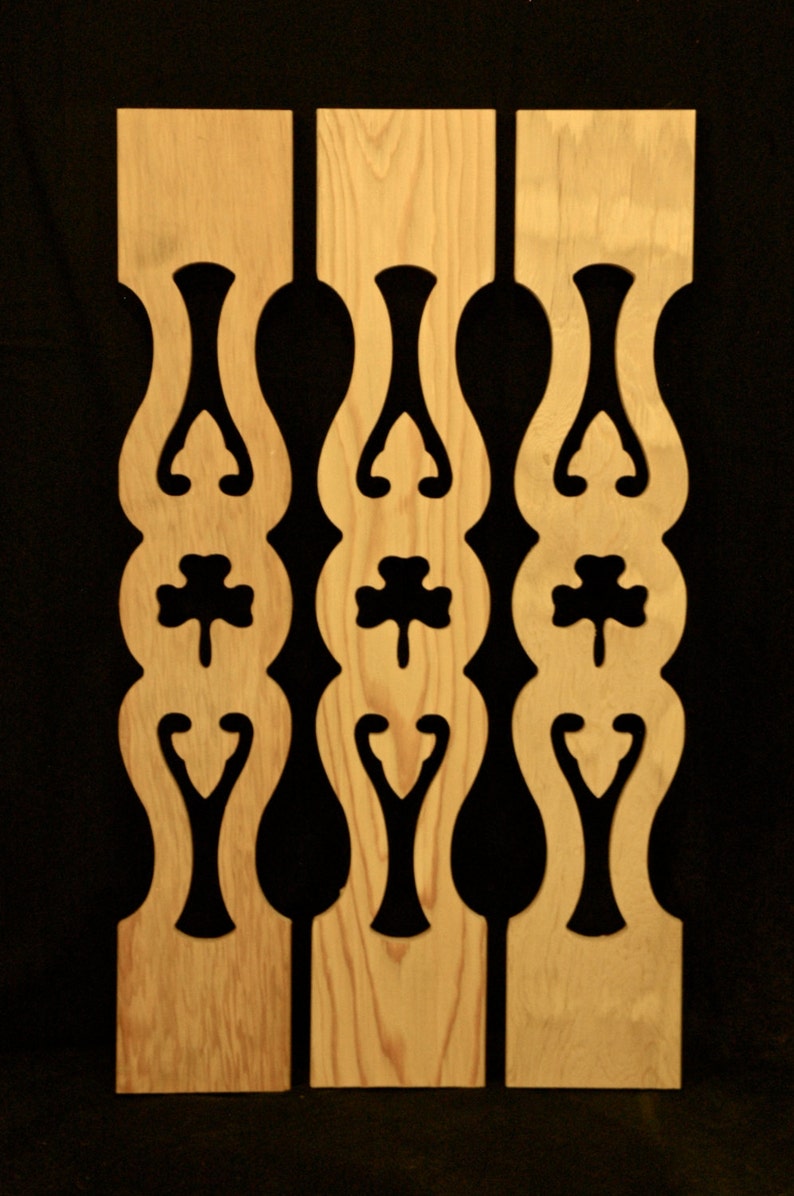 Porch Balusters - Flat Sawn Balusters for Victorian Porches/railings ...