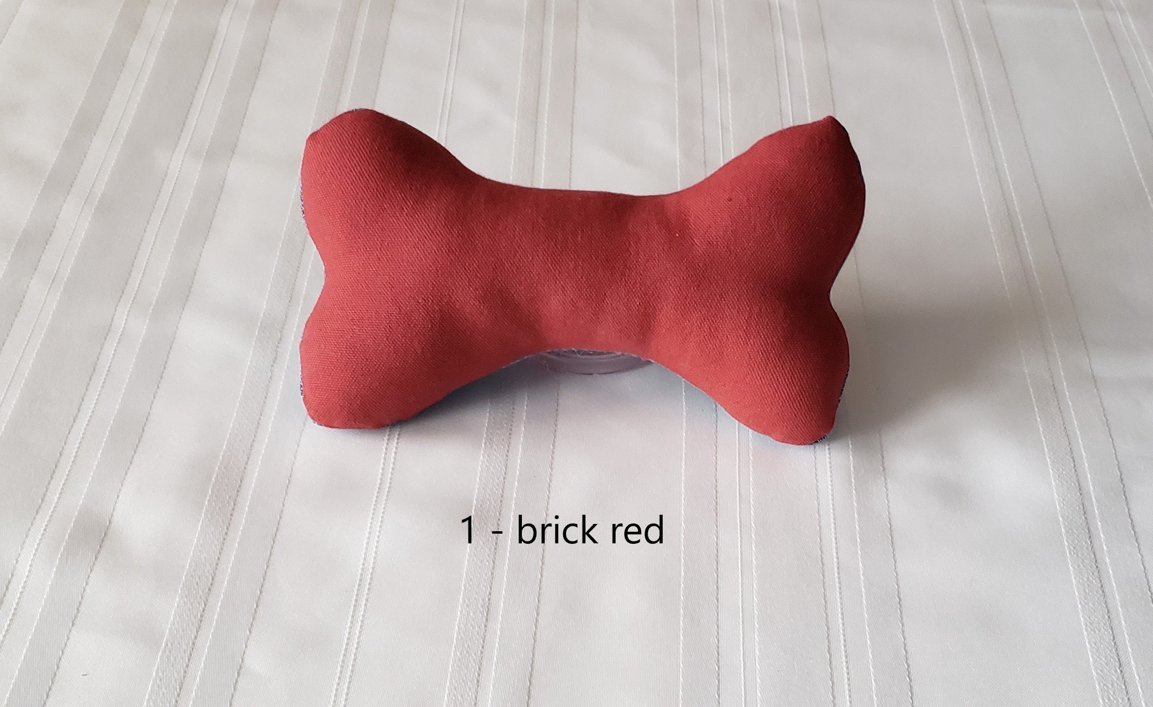 Dog Bone Toy - Plush - Upcycled - Etsy