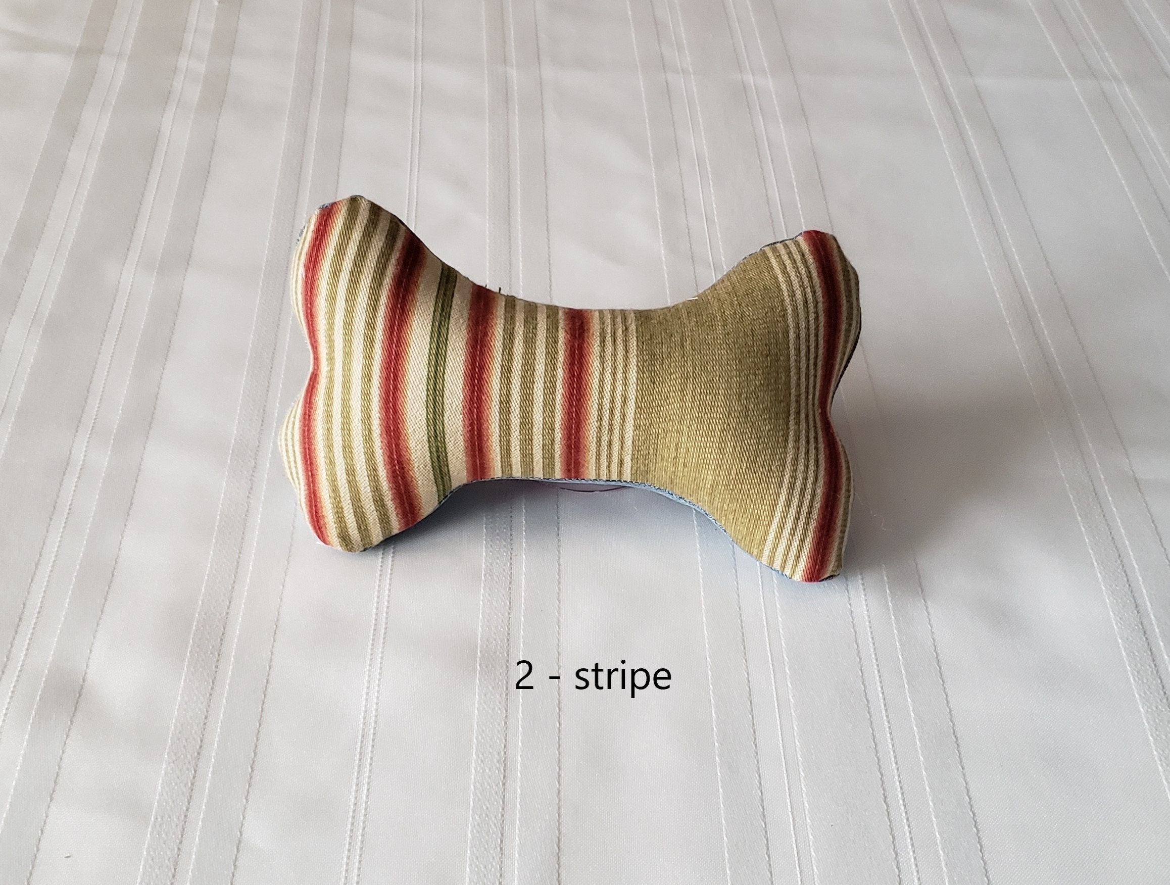 Dog Bone Toy - Plush - Upcycled - Etsy