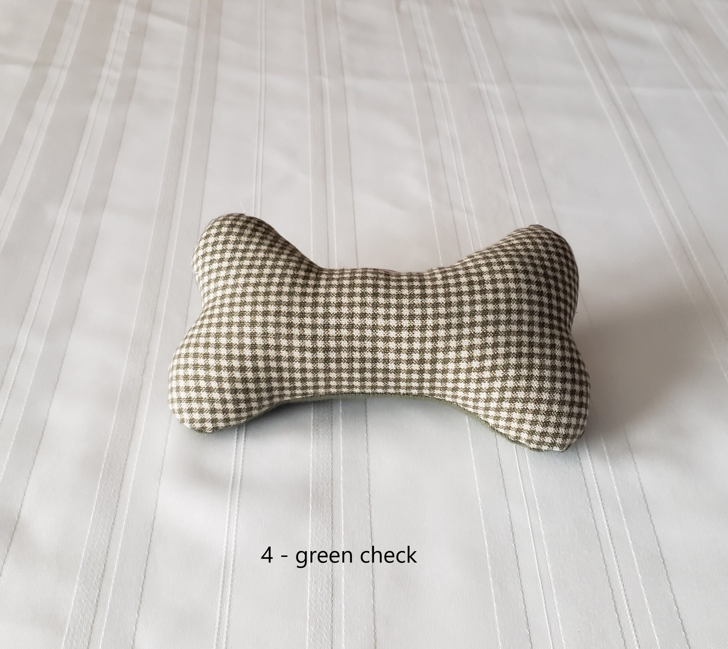 Dog Bone Toy - Plush - Upcycled - Etsy