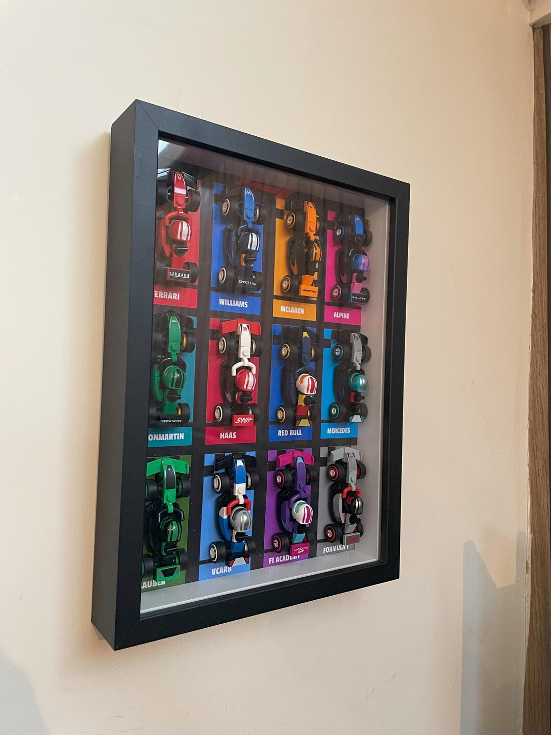 Display Frame for Lego TM Mini Formula 1 Cars - Etsy