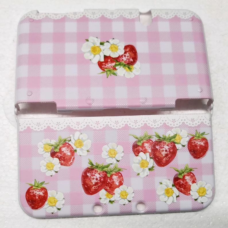 DIY Strawberry 3ds Nds Case Full Model Series, 3ds 2ds Nds Replacement ...