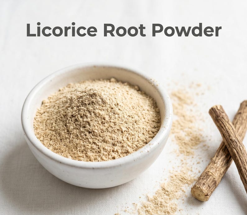 Licorice Root Powder | Mulethi | Glycyrrhiza Glabra Botanical Powder ...