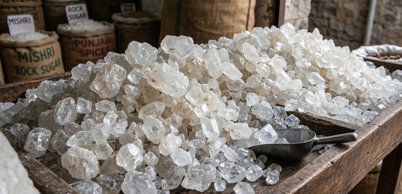Organic Mishri Rock Sugar Crystals, Natural Rock Candy Bulk Supply - Etsy