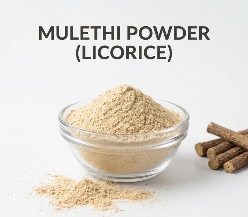Licorice Root Powder | Mulethi | Glycyrrhiza Glabra Botanical Powder ...