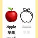 Color & Learn Fruits – English - Chinese Bilingual Coloring Book for ...