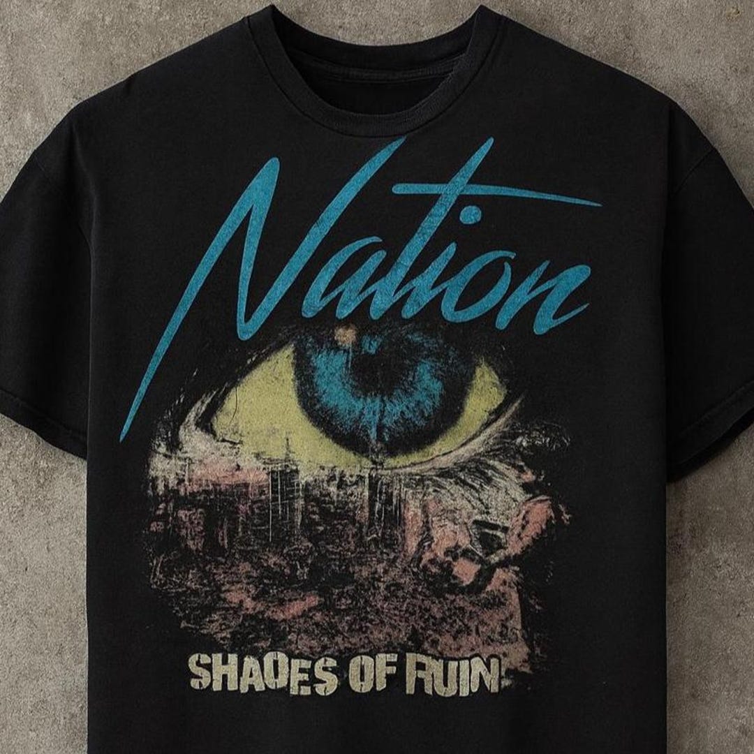 Post Apocalyptic Eye Digital Art Shades of Ruin Nation Grunge Printable ...