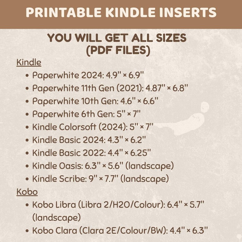 Printable Kindle/kobo Inserts Skins Cover: Bookish Gift Stained Glass ...