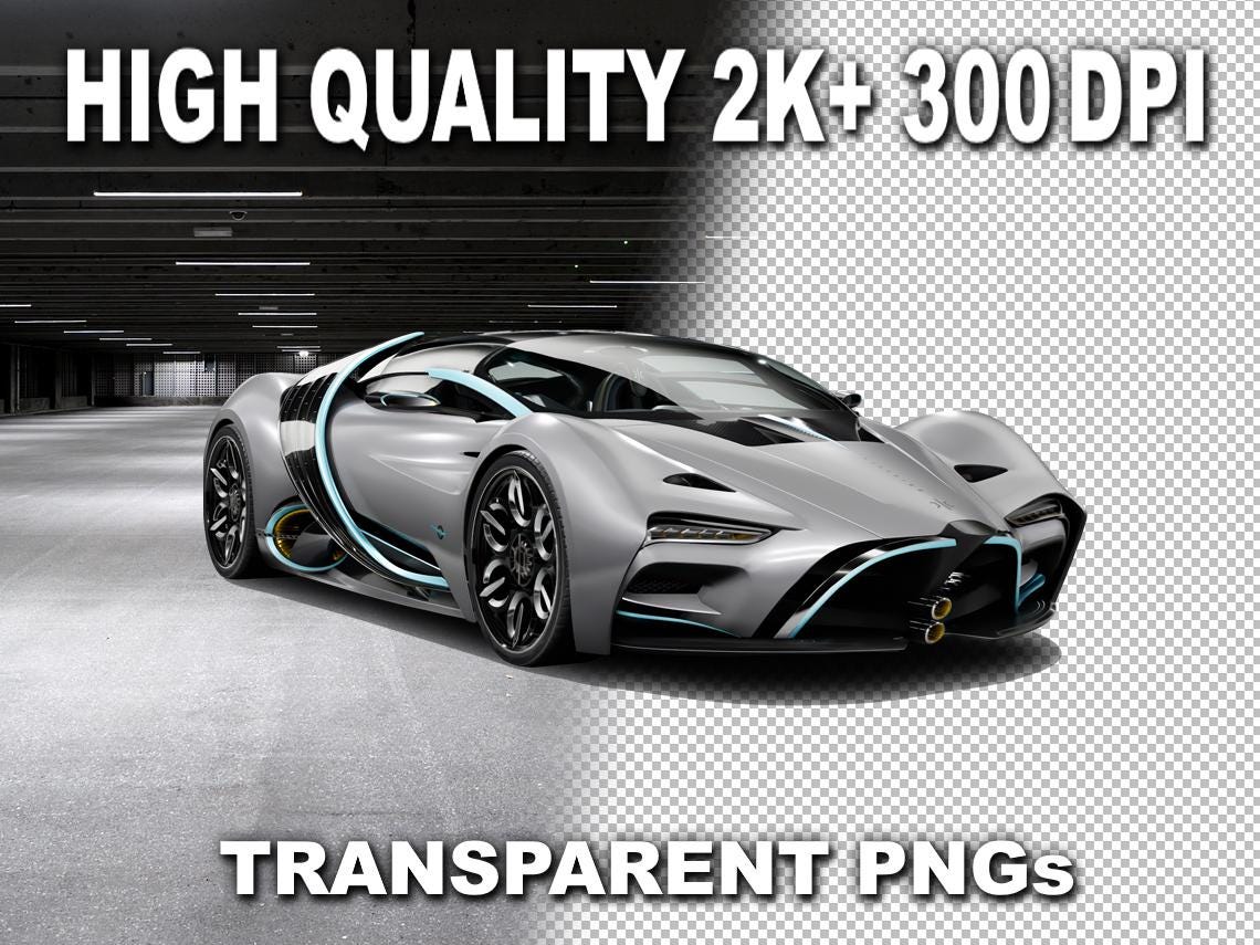 Hyperion XP1 Car PNG Pack: Transparent Background, 300 DPI (digital ...
