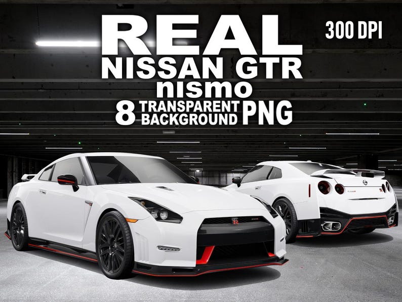 Nissan GTR Nismo Real Cars PNG Clipart Transparent Background - Etsy