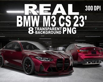 BMW 3 Series M3, Digital Art, Mockups, Digital Download, PNG, Sticker ...