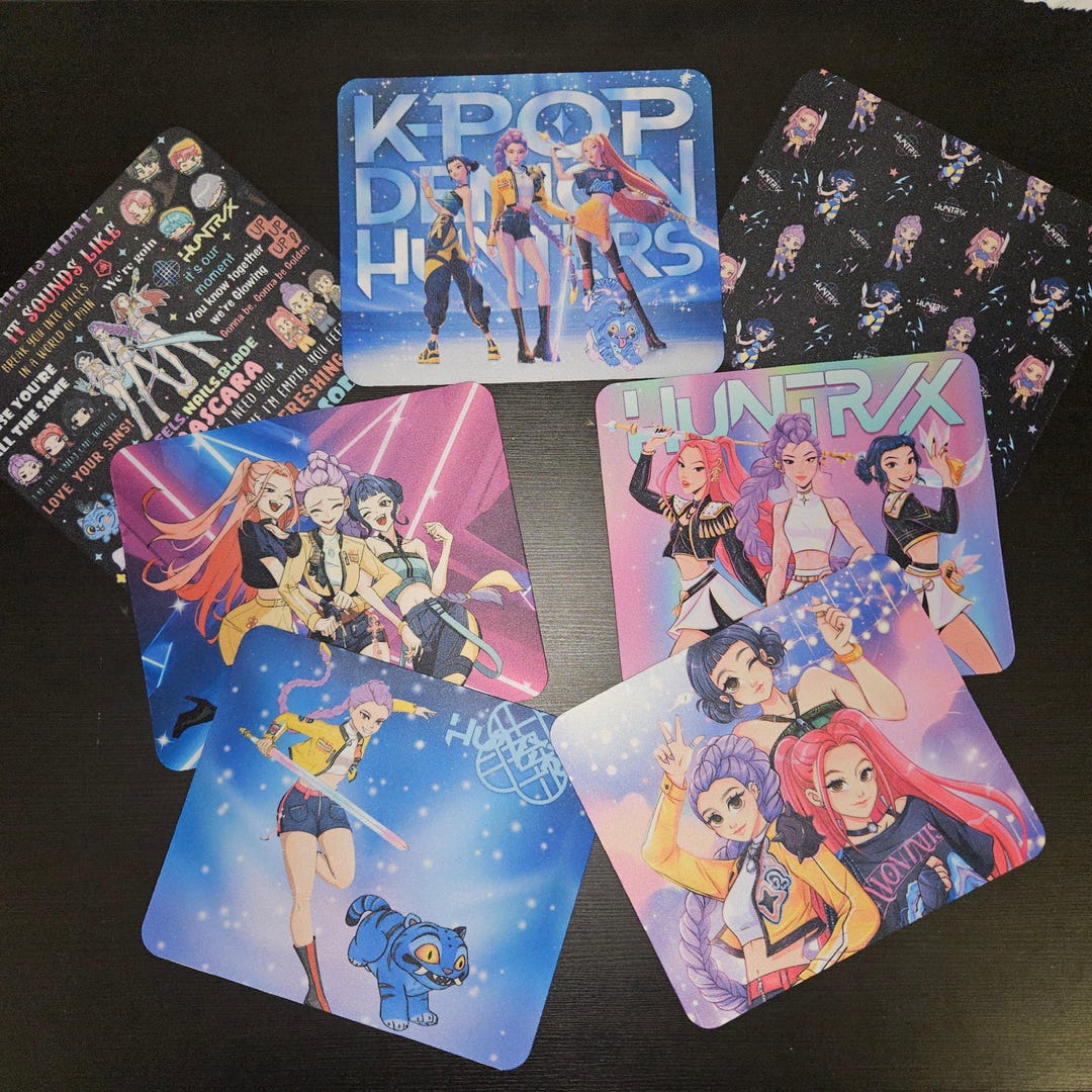 K-pop Demon Hunters Mouse Pad, Fan Gift for Gamers & Kpop Lovers - Etsy