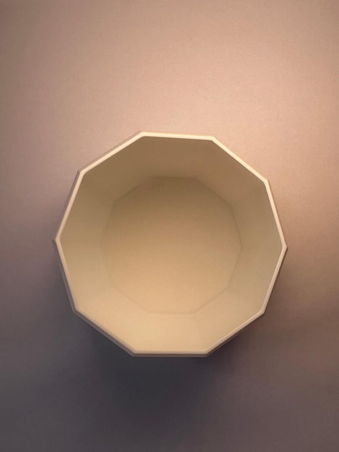 3D Printed Mini Planter: Modern Polygon Plant Pot - Eco-friendly PLA - Etsy