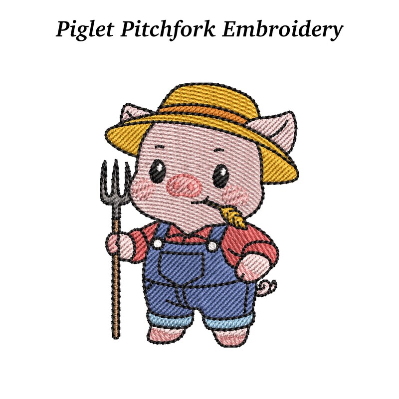 Farmer and Pitchfork Art - Etsy