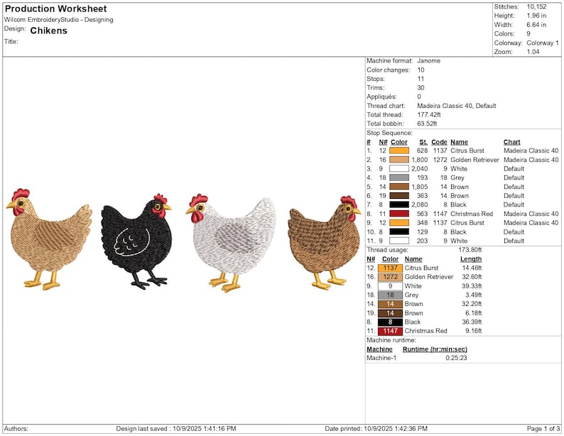 Chickens Embroidery Designs Set | Farm Chicken Patterns | Barnyard ...