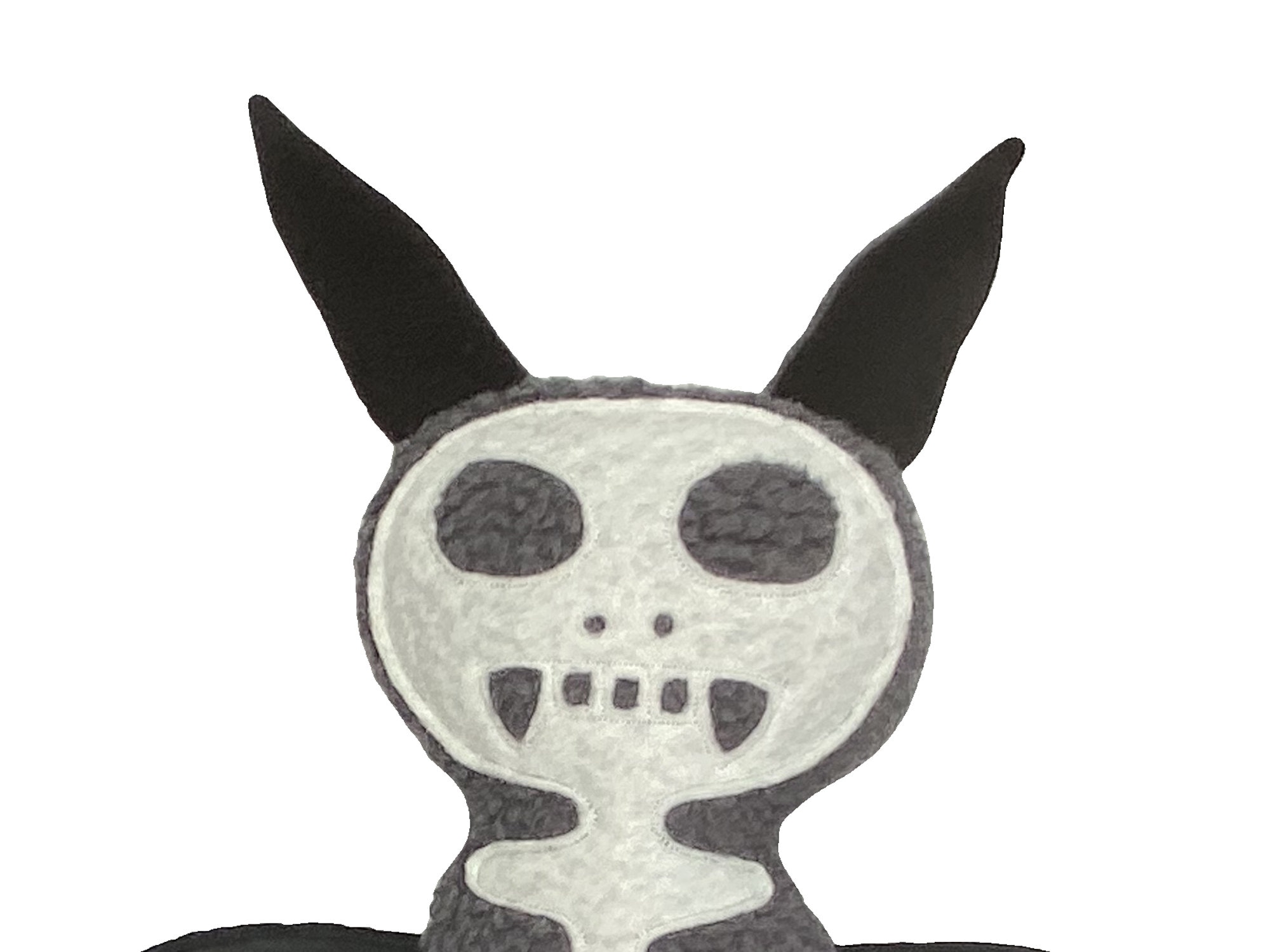 Stuffed Plush Bat, Worry Monster Doll, Monster Toy, Skeleton Bat ...