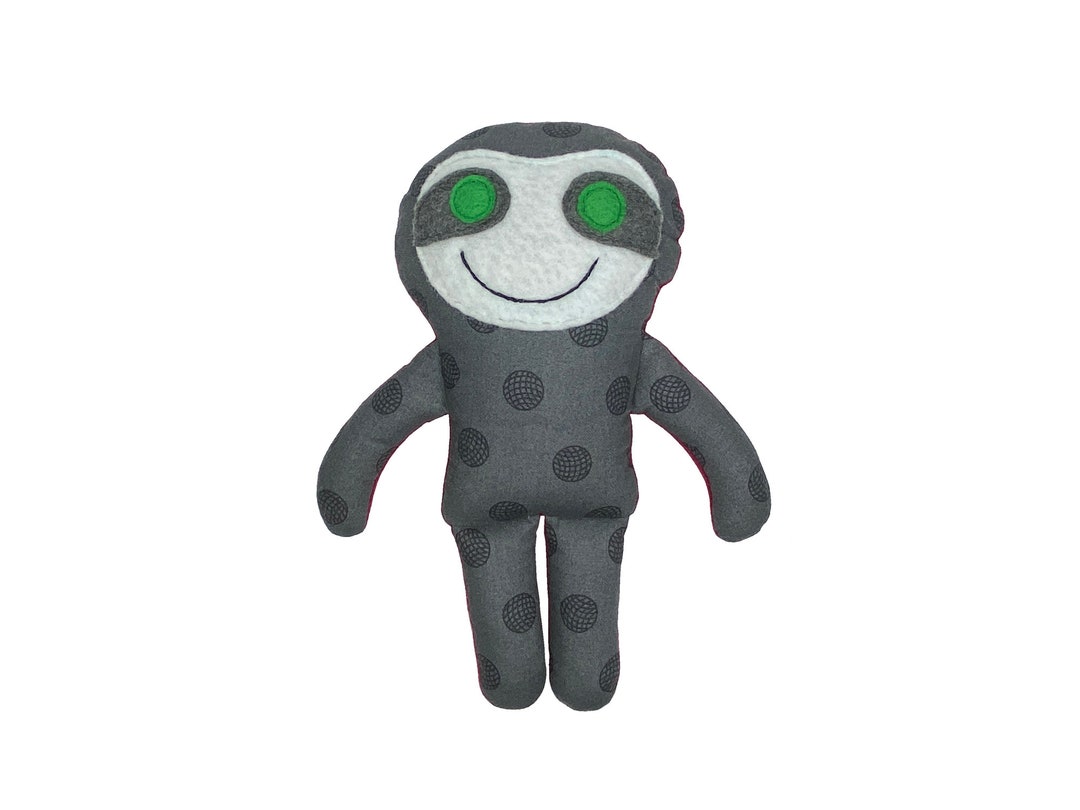 Stuffed Toy Sloth, Sloth Happy Monster, Fabric Monster, Stuffed Plush ...