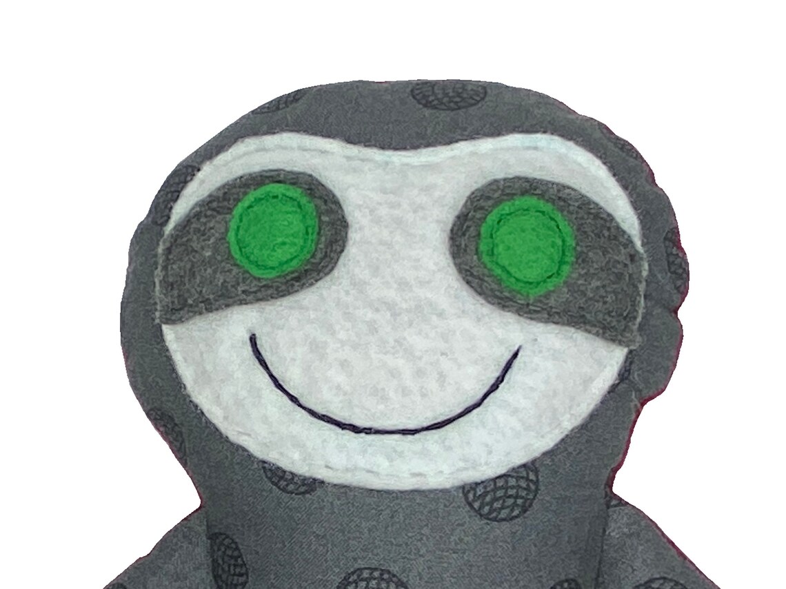 Stuffed Toy Sloth, Sloth Happy Monster, Fabric Monster, Stuffed Plush ...
