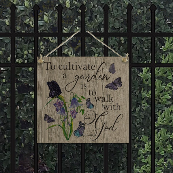 Garden Sign - Etsy