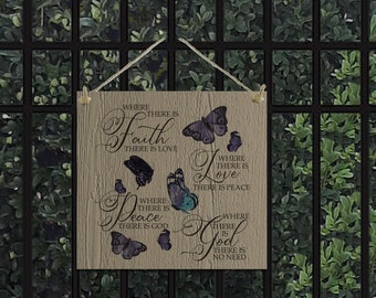 Christian Garden Signs - Etsy