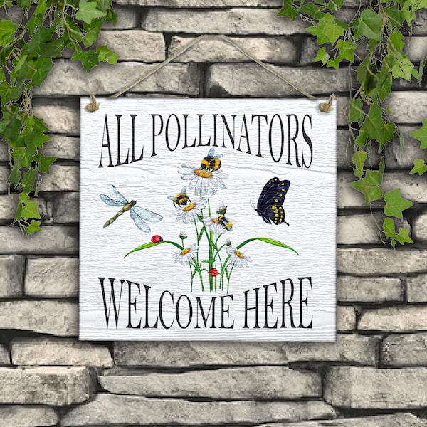 Pollinator Sign - Etsy