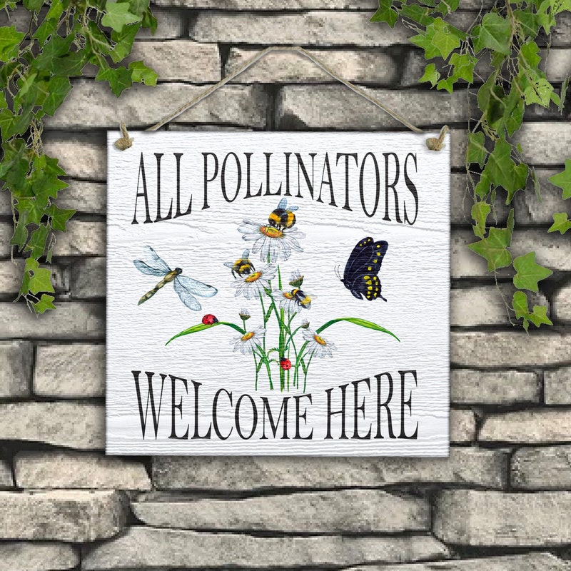 Pollinator Sign - Etsy