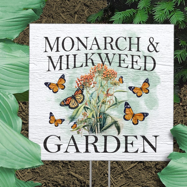 Butterfly Garden Sign - Etsy