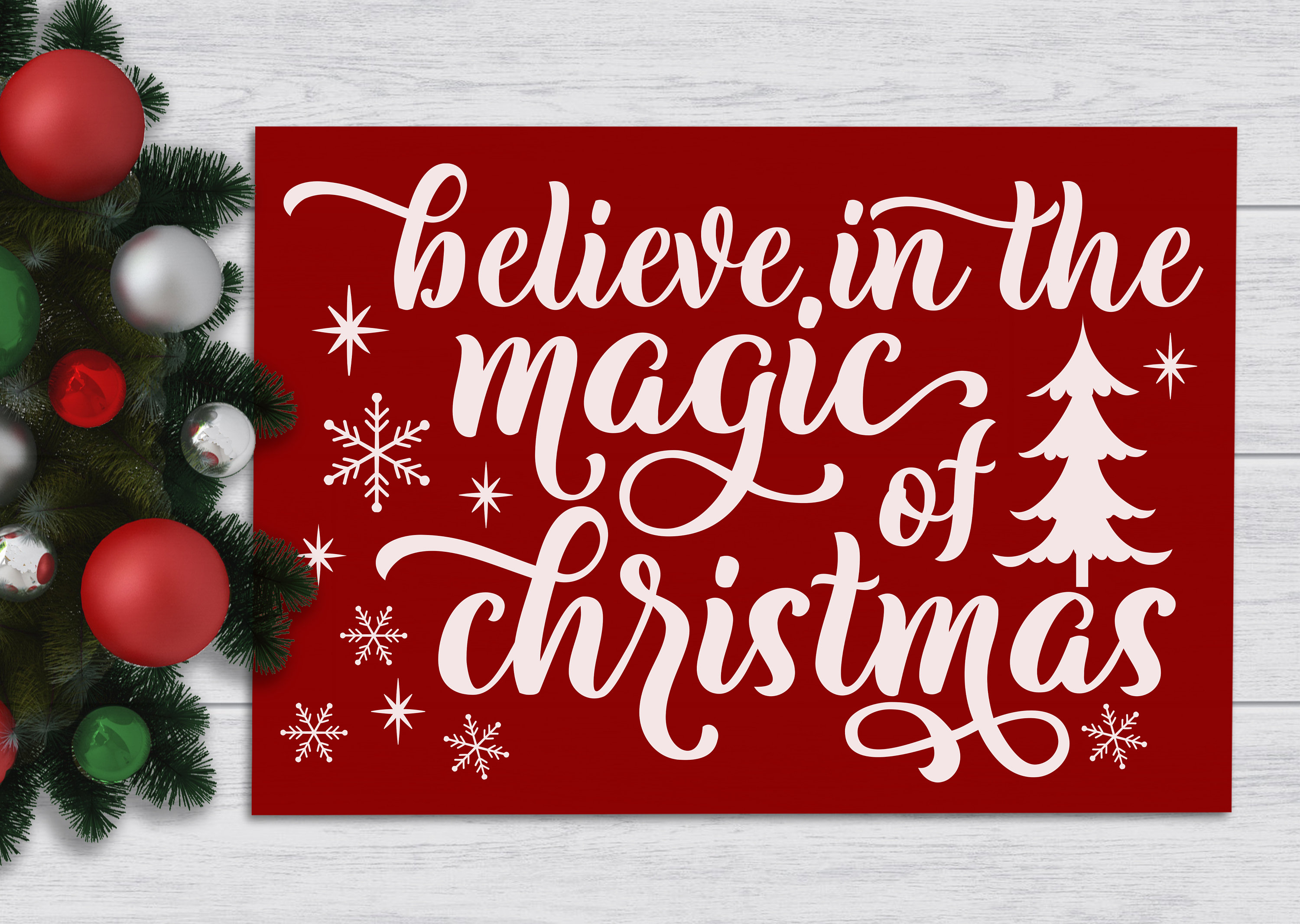 Holiday Believe In Magiv