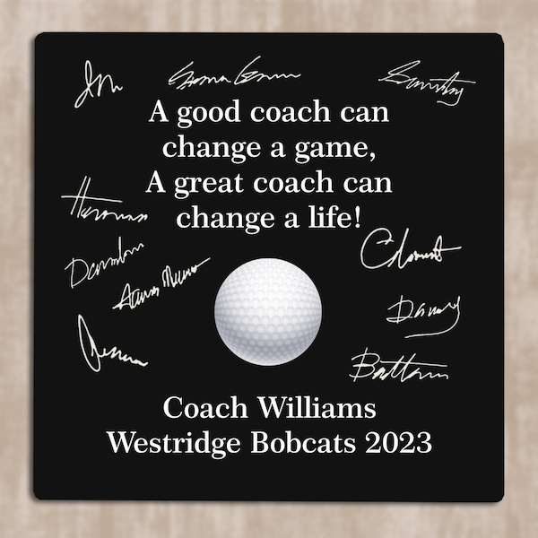 Golf Coach - Etsy