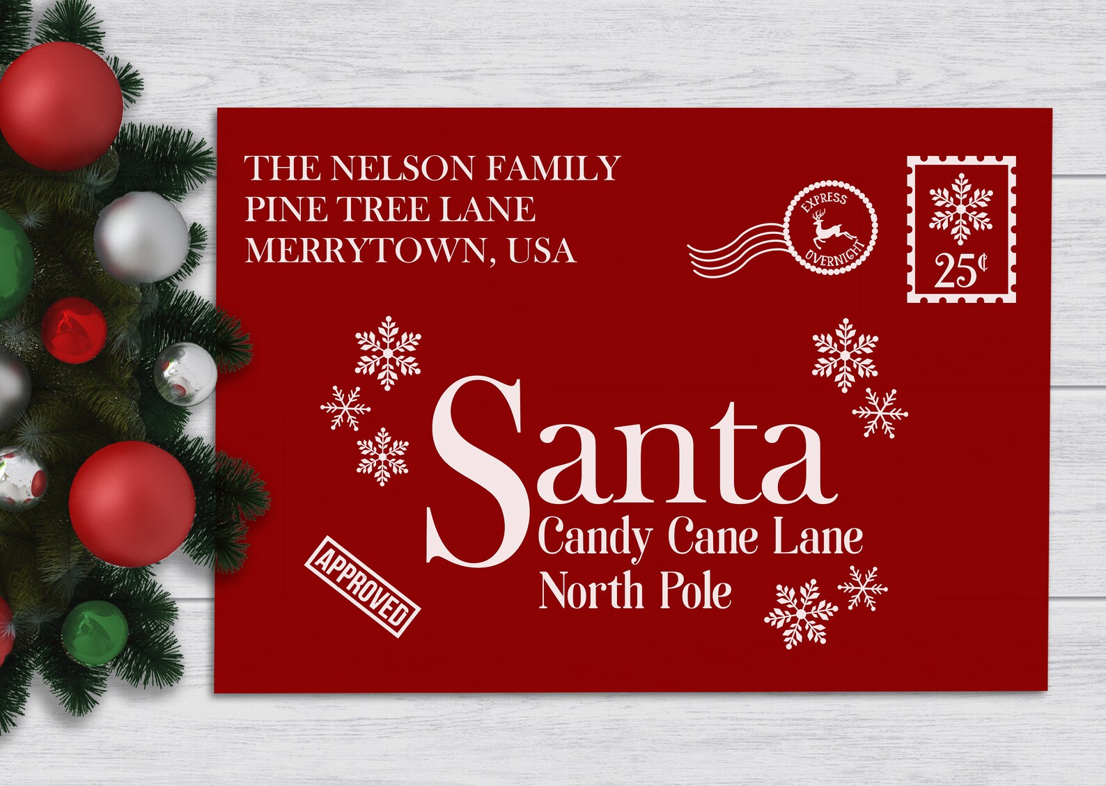 Letter to Santa Wood Christmas Sign Santa Letter Sign - Etsy