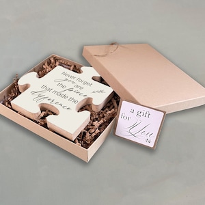 Personalized Puzzle Piece Mentor Gift: Thank You, Farewell Coworker ...