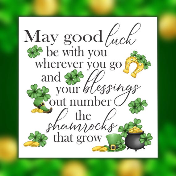 Good Luck Irish Quotes