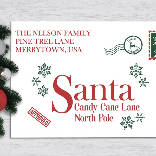 Letter to Santa Sign - Etsy