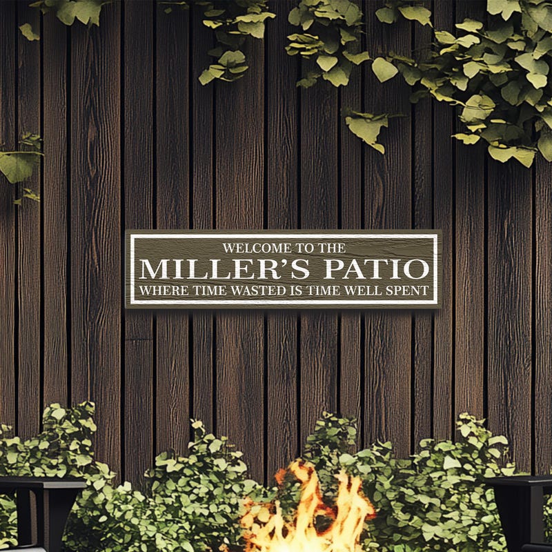 Patio Signs - Etsy