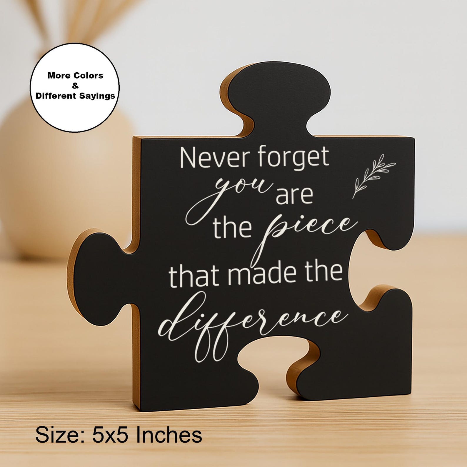 Personalized Puzzle Piece: Gifts for Boss, Mentor Thank You, Farewell ...
