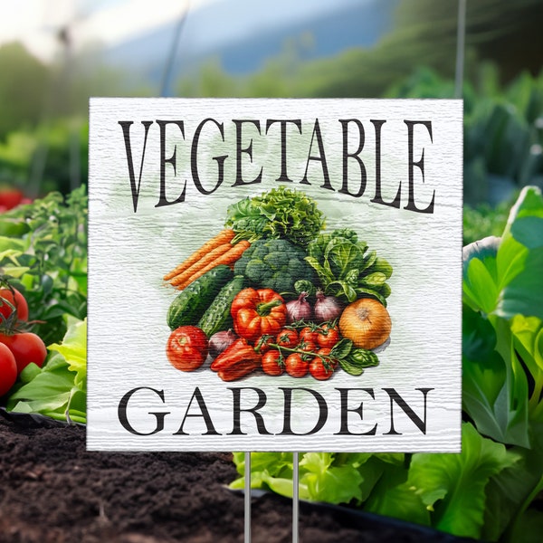 Vegetable Garden Signs - Etsy