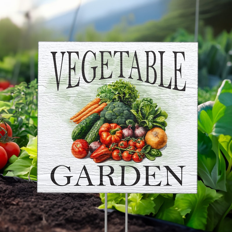 Vegetable Garden Signs - Etsy