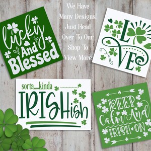 LOVE Irish Sign St Patrick's Day Decoration Irish Gift Love Irish Green ...
