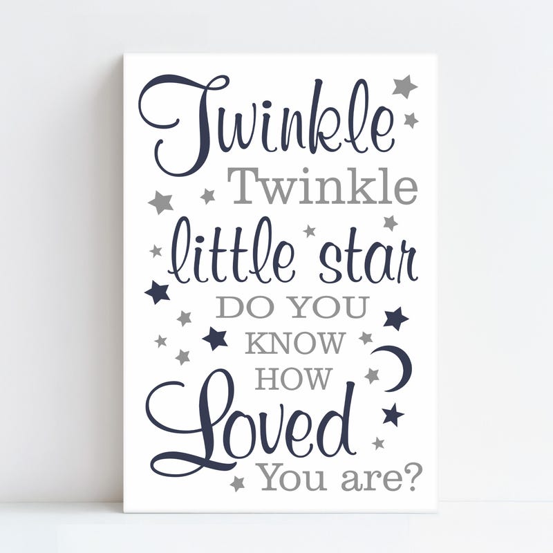 Twinkle Twinkle Little Star Signs - Etsy