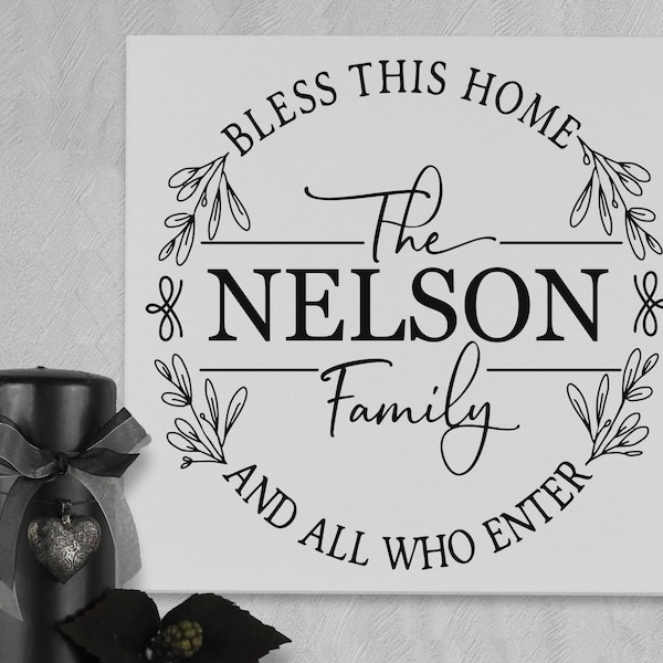Bless This Home Sign - Etsy