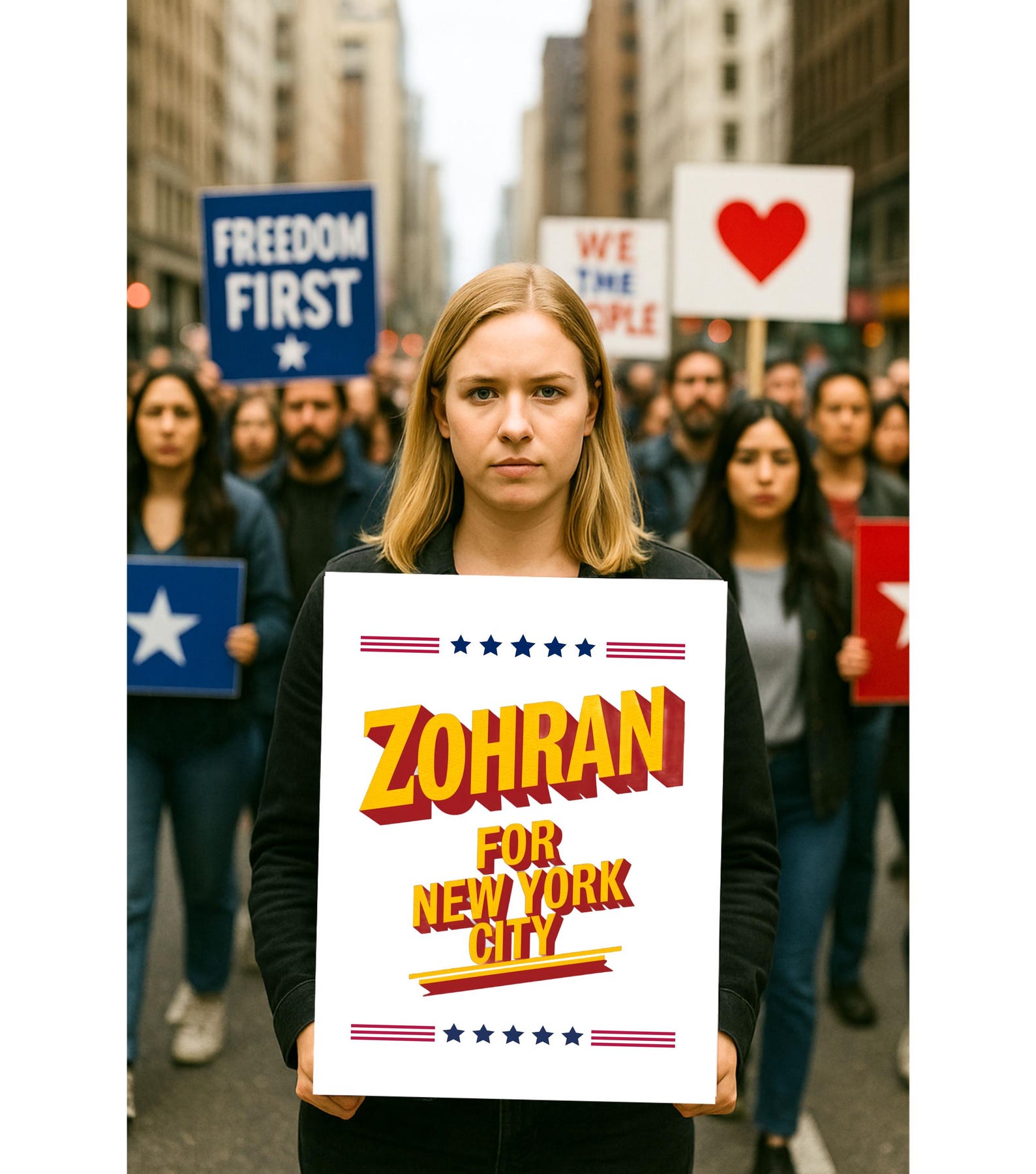 Zohran Mamdani for New York City Mayor 2025 Poster Sign, Nyc’s Mayor ...