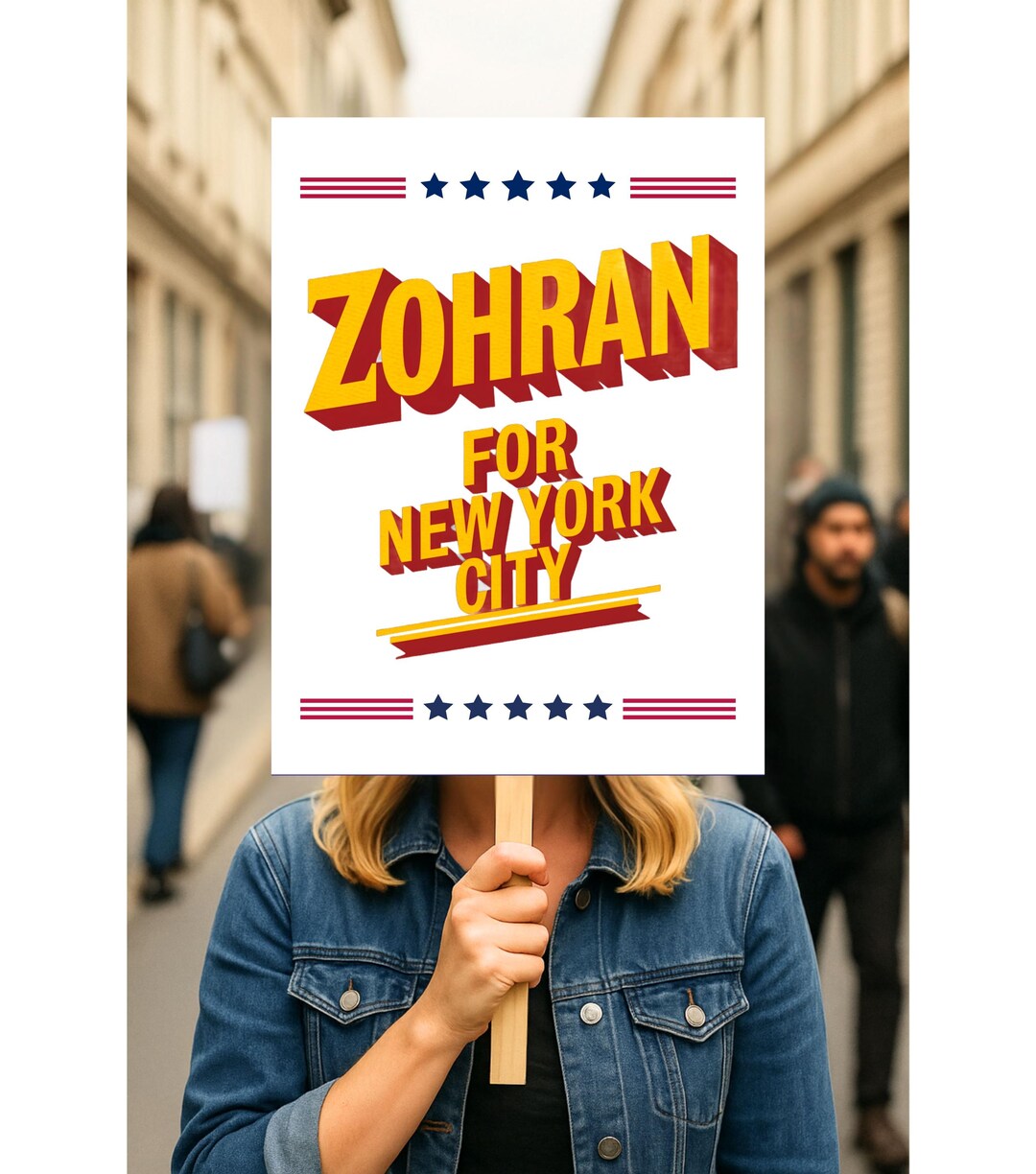 Zohran Mamdani for New York City Mayor 2025 Poster Sign, Nyc’s Mayor ...